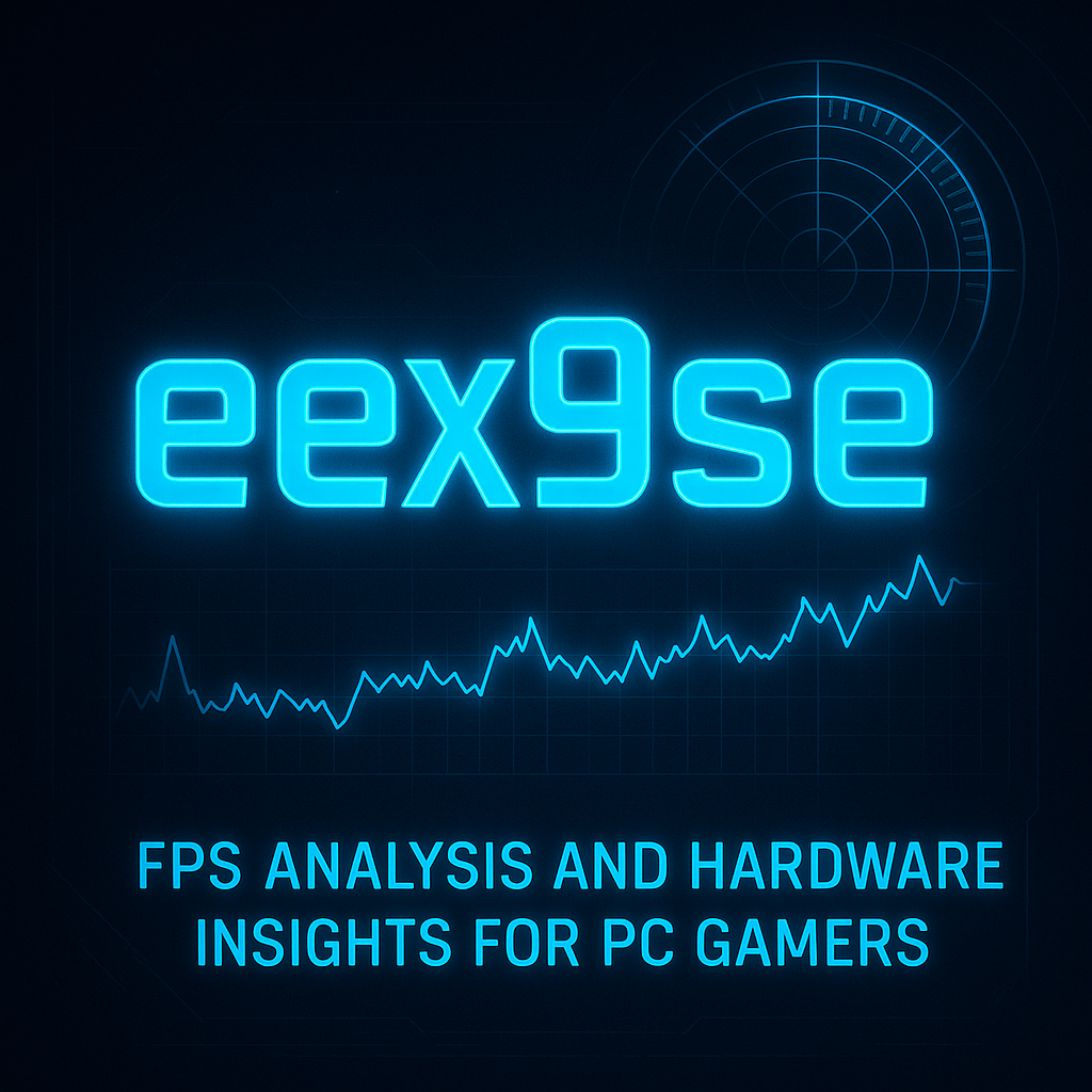 eex9se Gaming Analyzer – FPS analysis and hardware information for PC gamers